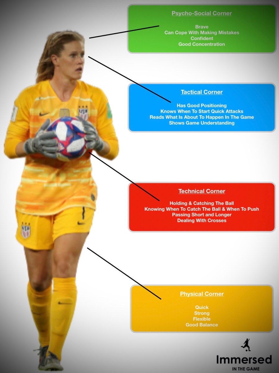 The 4 Corner Model For Goalkeepers – Immersed in the Game